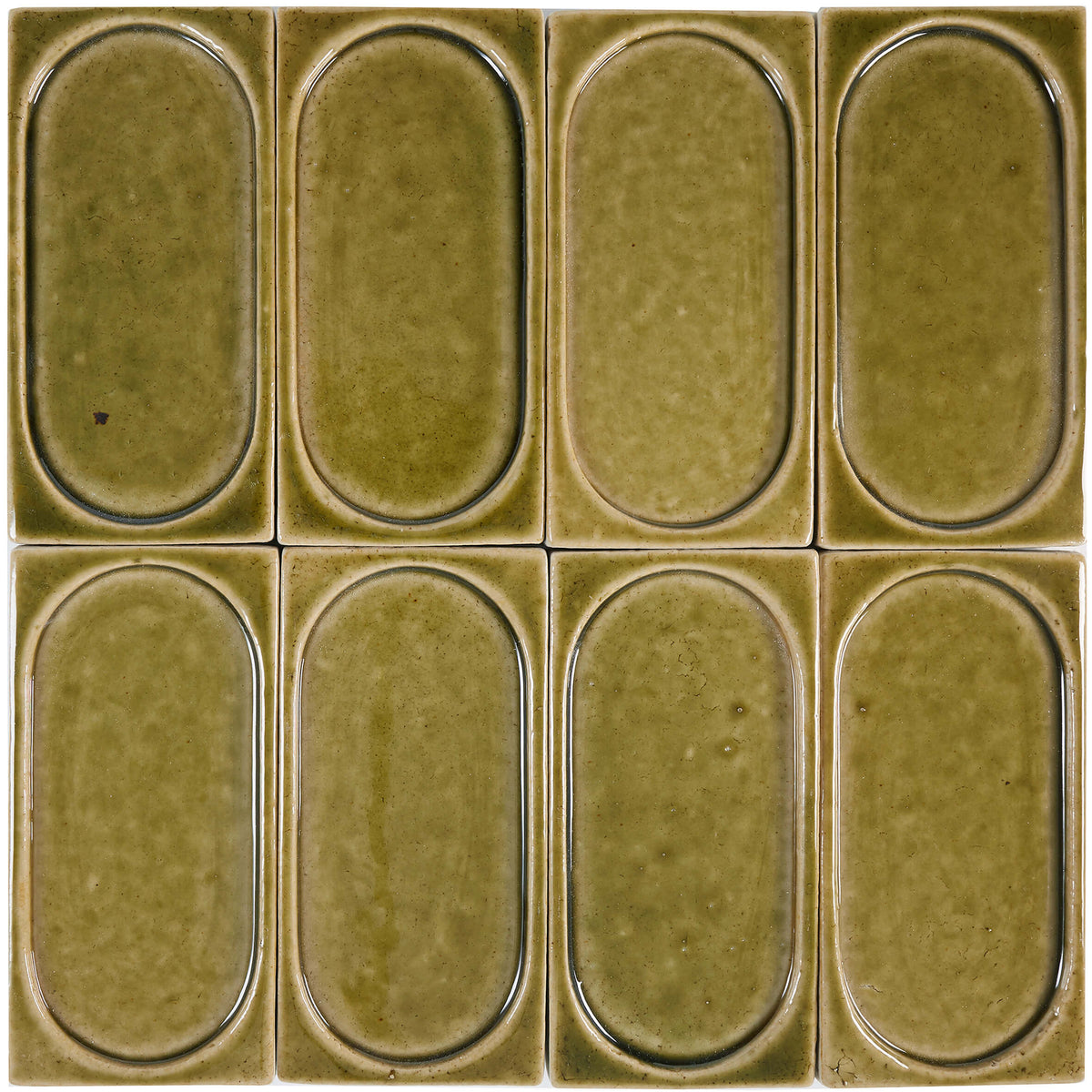 India CAPSULE - Olive Green – Marokk Tiles