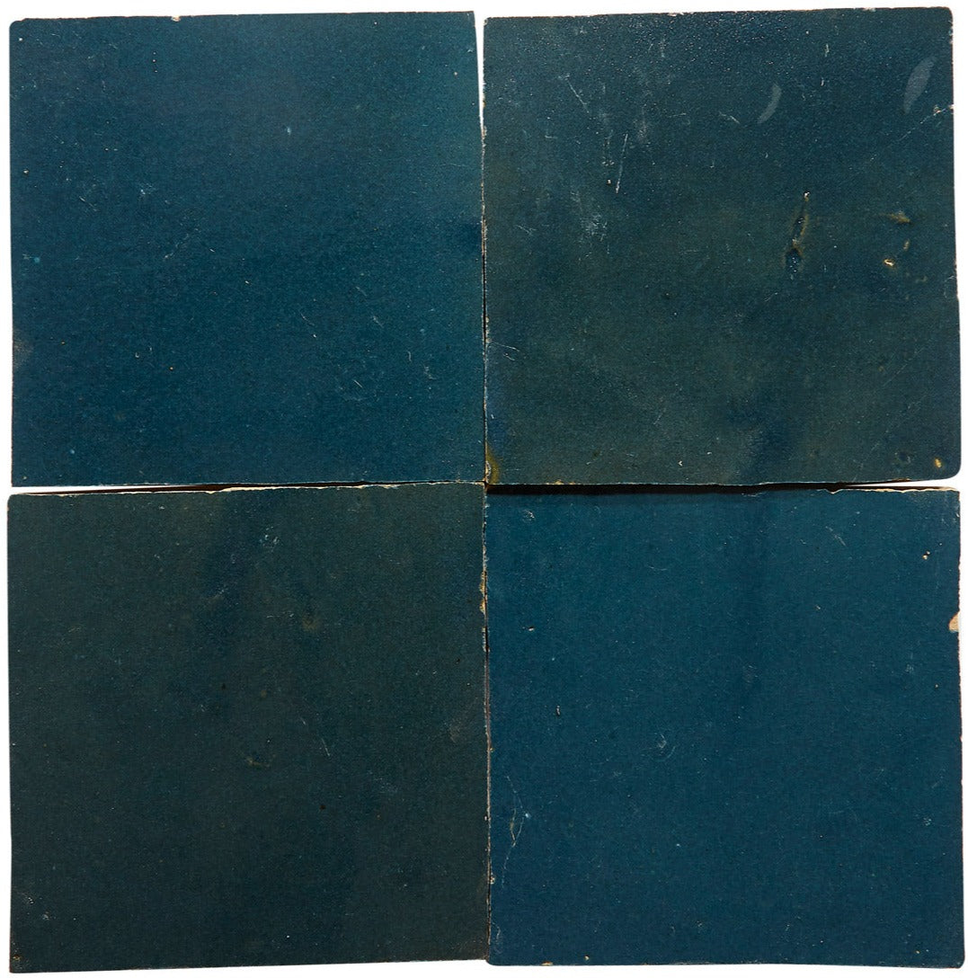 SAMPLE COLOR - Zellij Nordic Blue – Marokk Tiles