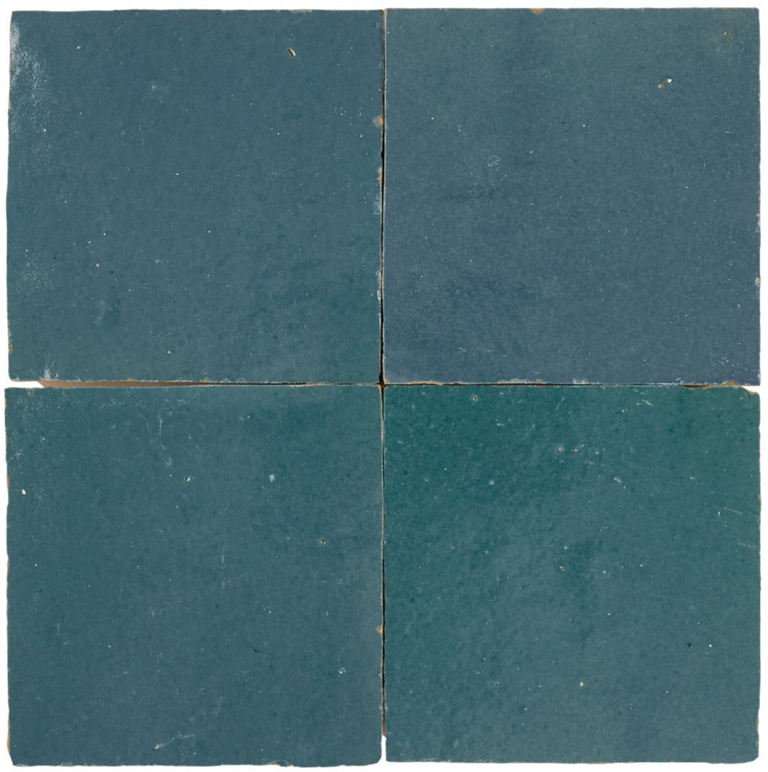 SAMPLE COLOR - Zellij Slate Blue – Marokk Tiles